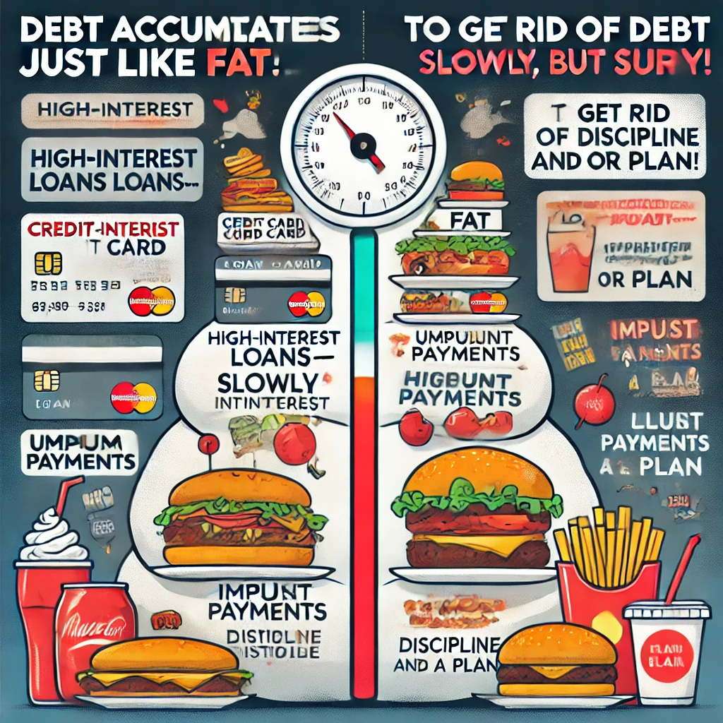 Debt is like Fat - Canadian Personal Finance Blog