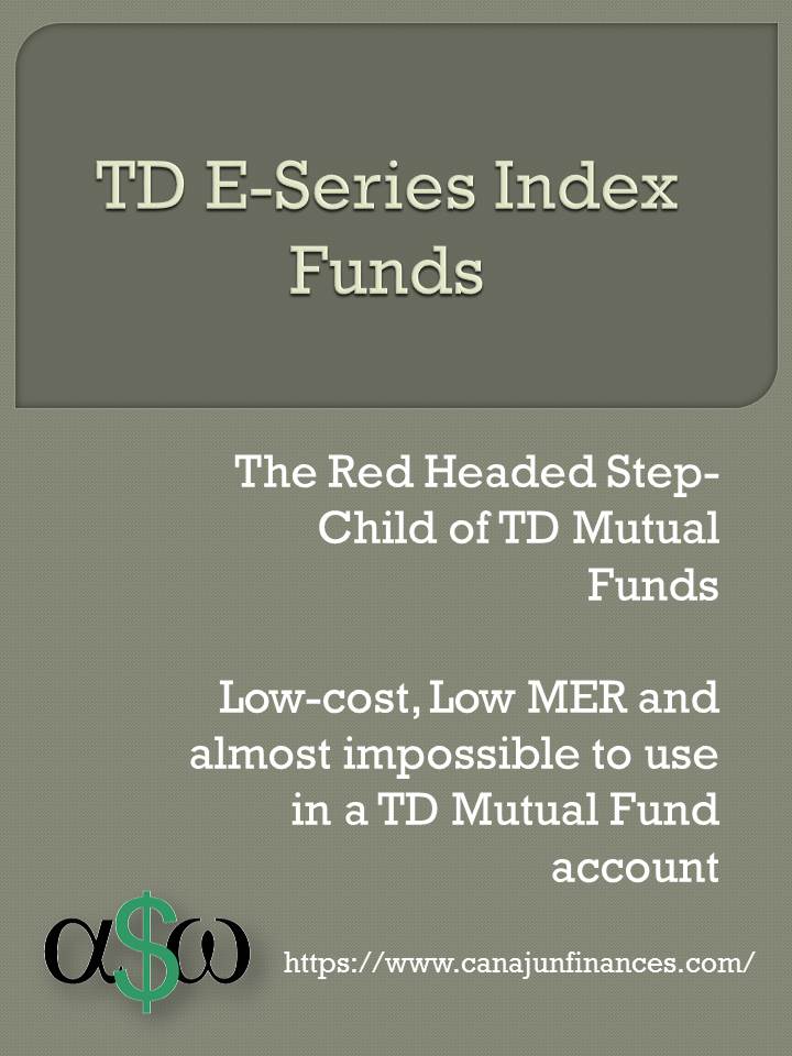 Dealing With Rejected Orders in a TD Mutual Funds Account - Canadian ...